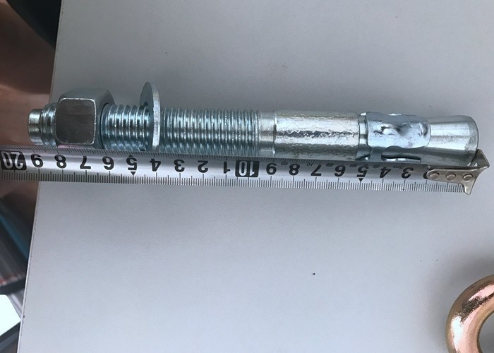 M6 M24 Zinc Plated Wedge Anchor Bolts Concrete Anchors DIN Standard M6 M24 Zinc Plated Wedge Anchor Bolts Concrete Anchors DIN Standard