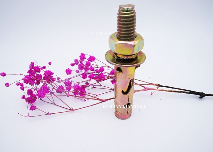 4.8 Grade Hex Nut Expansion Anchor Bolt Antiskid Shark Fin Bolt BSW ...